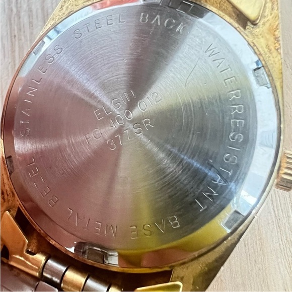 Elgin | Accessories | Elgin Mens Gold Tone Presidential Style Dress ...